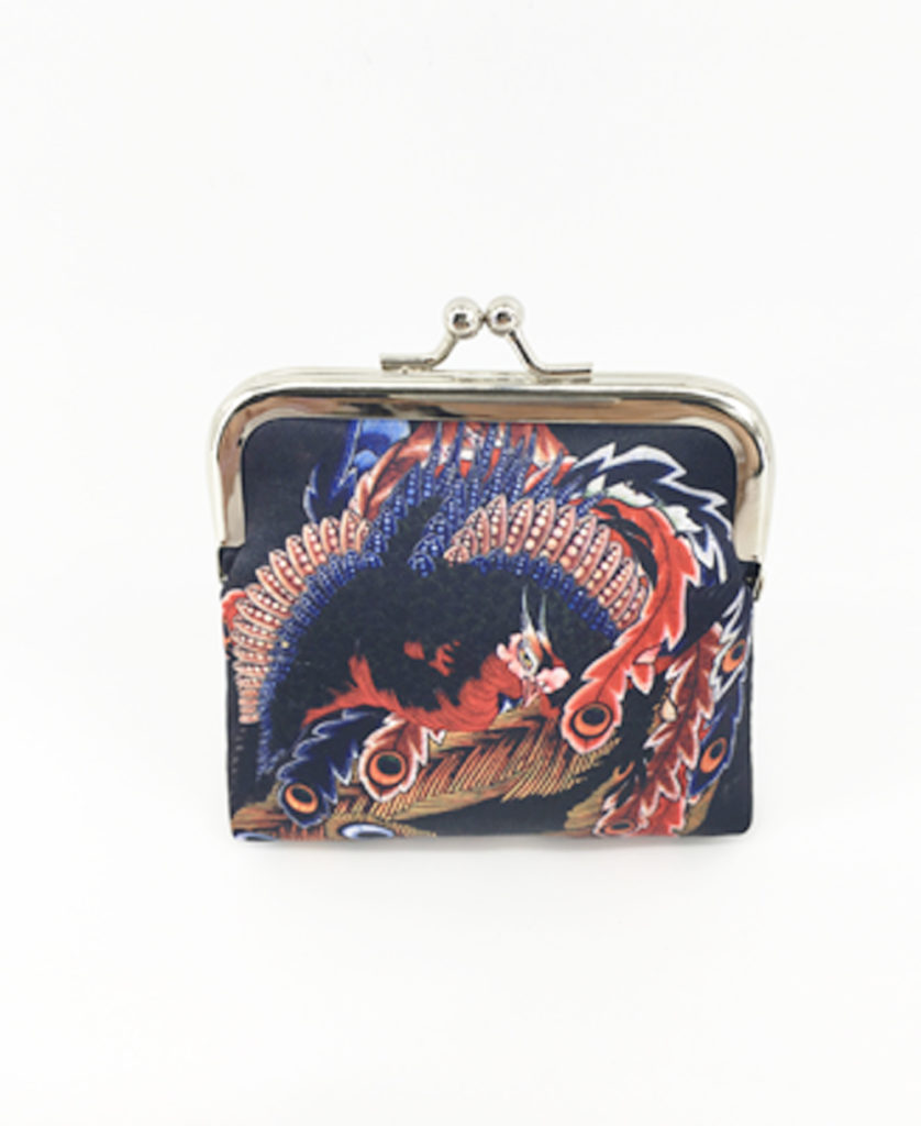 Hokusai Phoenix, Phoenix Coin Purse, Japanese gifts | JE GALLERY