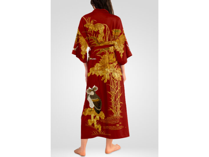 Kimono, Japanese Clothing, Satin Robe, Yukata, Traditional Chinoiserie ...